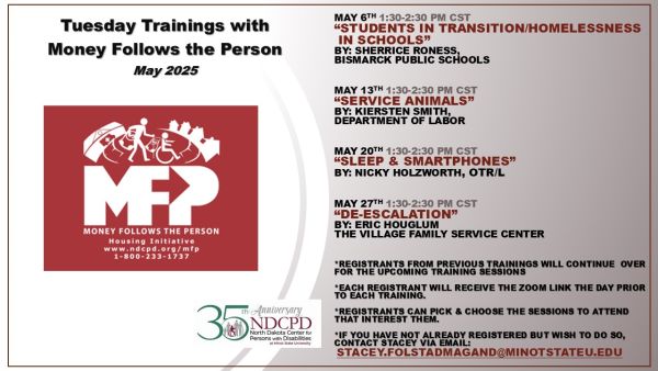 North Dakota Money Follows the Person – North Dakota Center for Persons ...